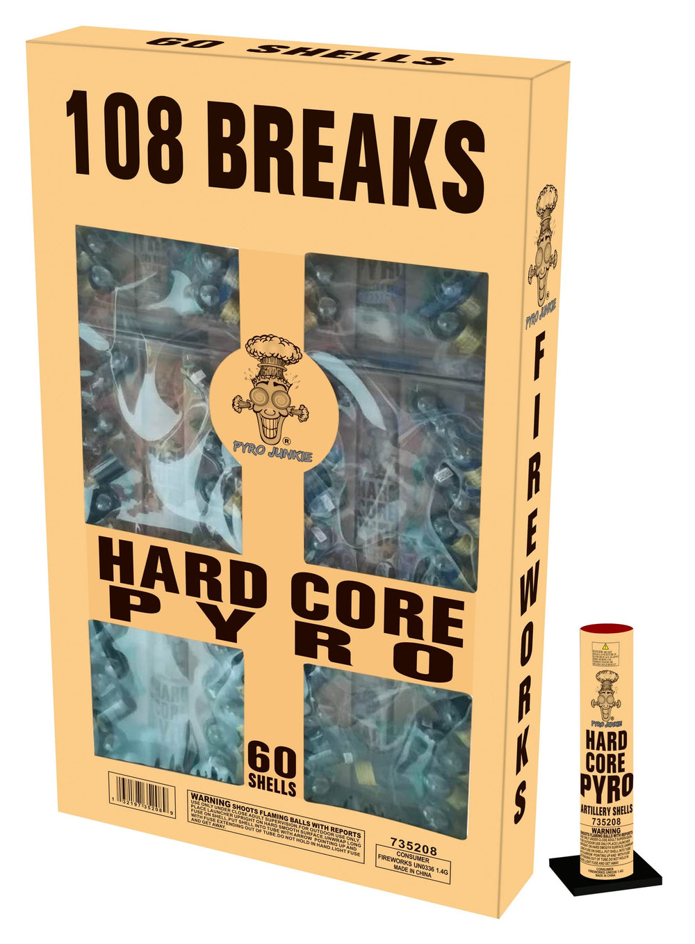 HARDCORE PYRO BY PJ(1/60) (Case - 1 Unit)